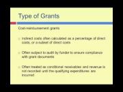 Grants | Nonprofit Accounting Basics